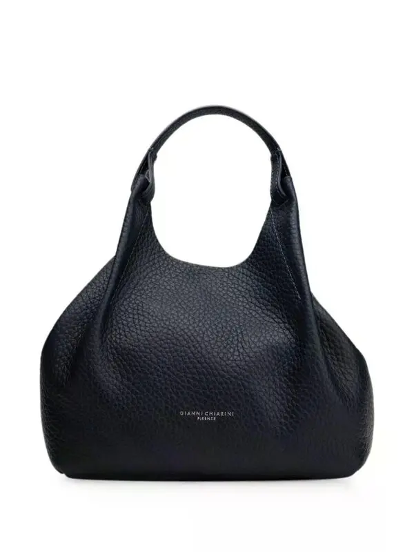 GIANNI CHIARINI Dua Grainy Leather Tote Bag - Blue
