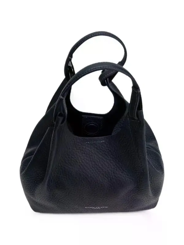 GIANNI CHIARINI Dua Grainy Leather Tote Bag