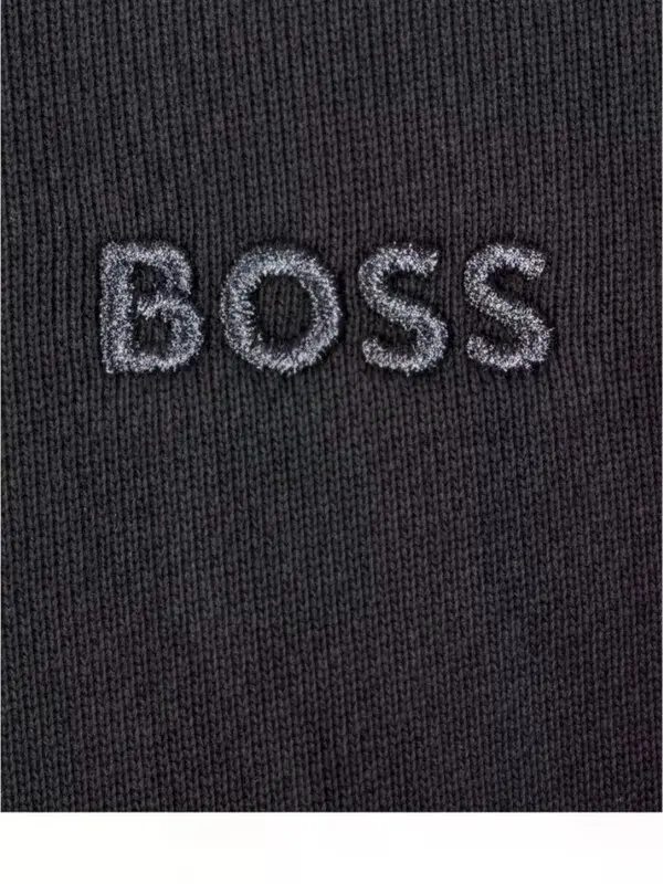 BOSS Logo-embroidered Crewneck Sweatshirt
