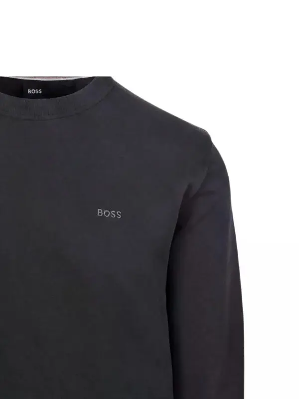 BOSS Logo-embroidered Crewneck Sweatshirt