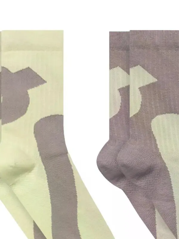 On Liquid Logo Socks