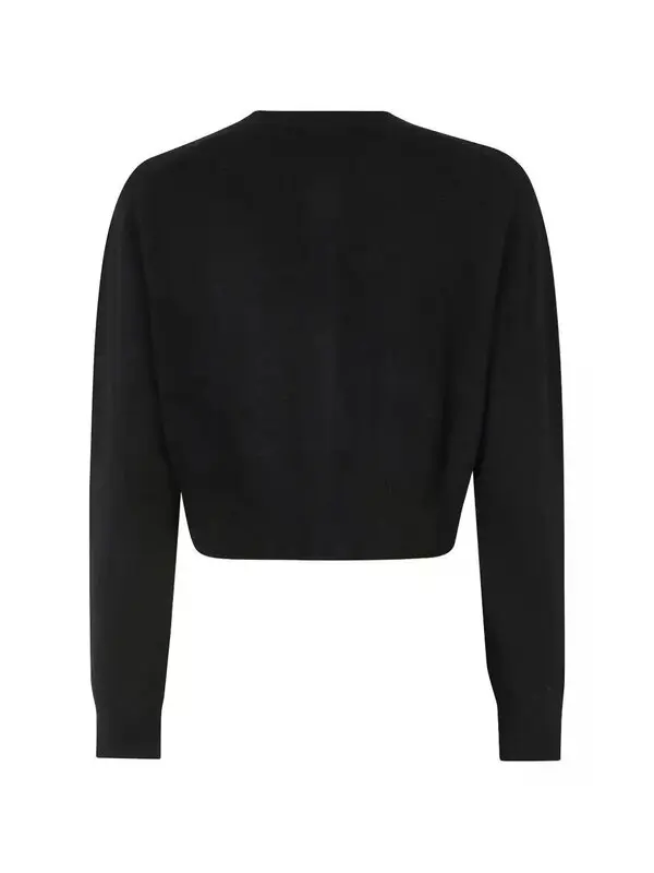 Elisabetta Franchi Button-fastening Cropped Cardigan