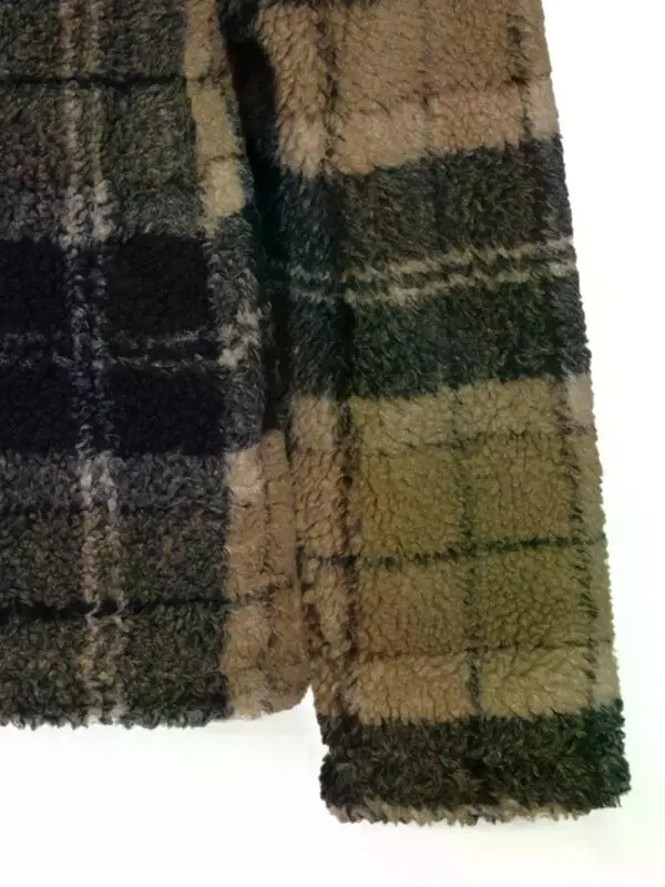 Barbour Tartan-print Fleece Jacket
