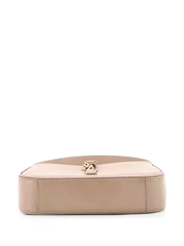 Saint Laurent Le 5 A 7 Hobo Leather Mini Shoulder Bag - Neutrals