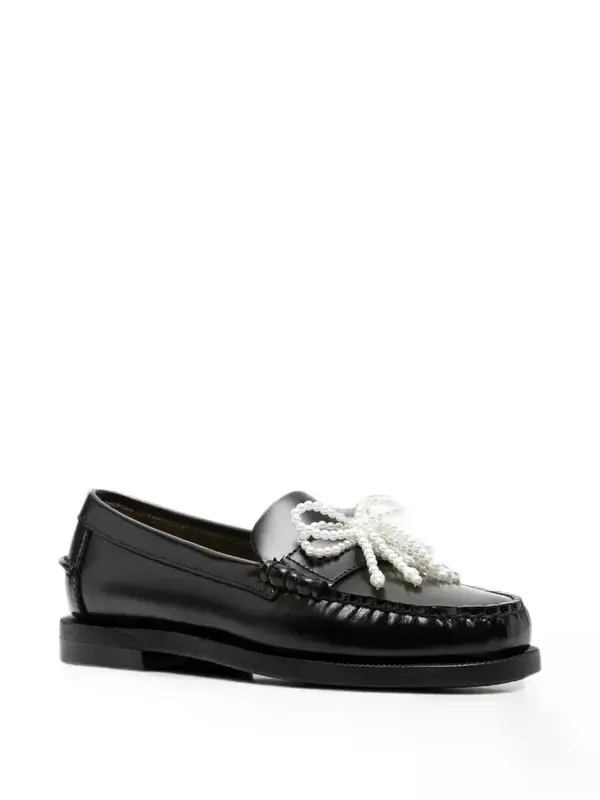SEBAGO Bow Embellished Loafers
