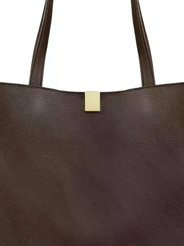 Yuzefi Gyoza Pebble-grain Leather Tote Bag