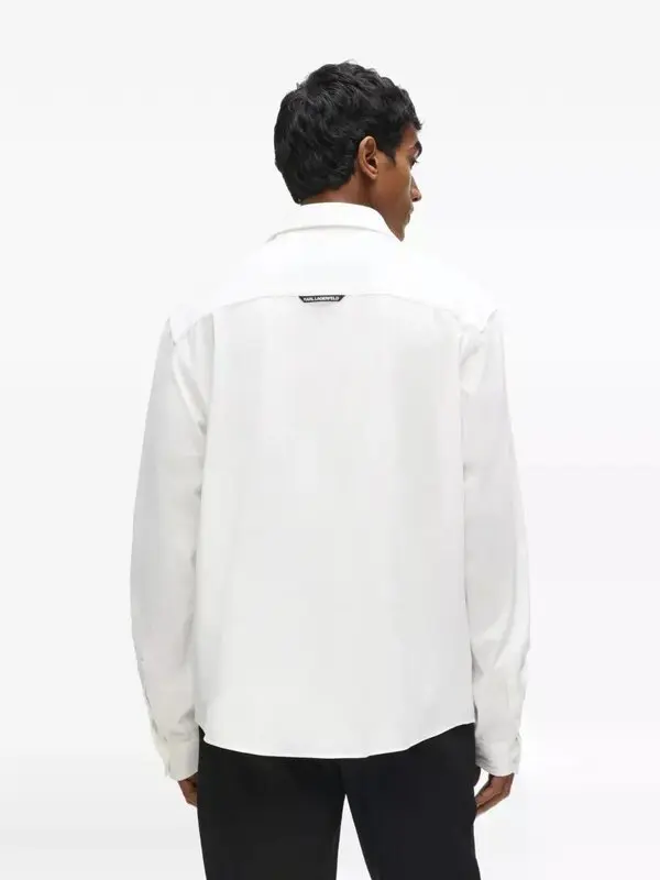 Karl Lagerfeld Ikon Oxford Cotton Shirt