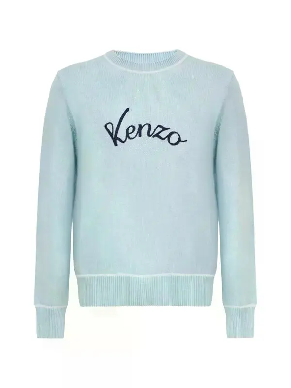 Kenzo Logo Embroidered Sweater