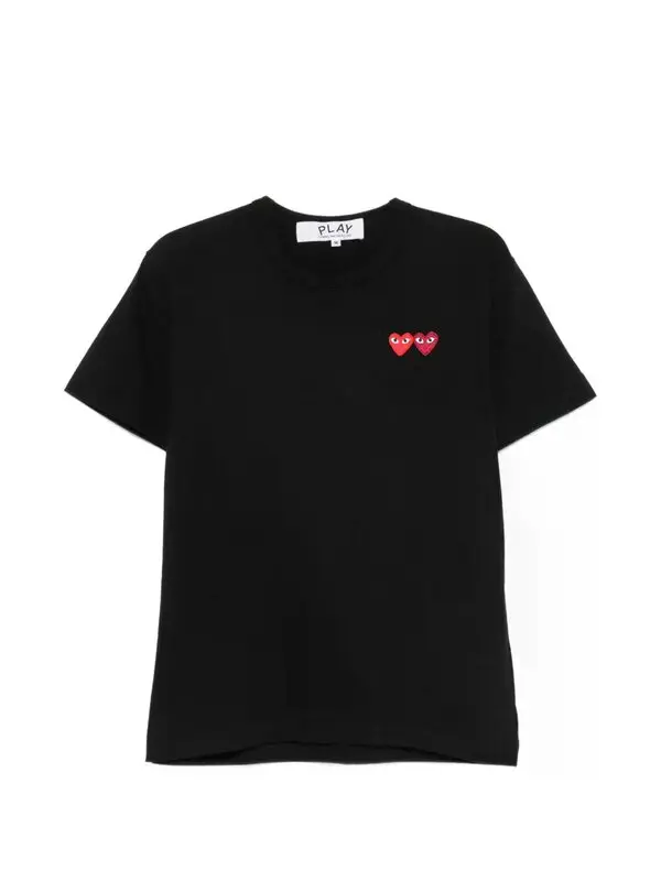 Play Comme Des Garcon Heart Patch T-shirt