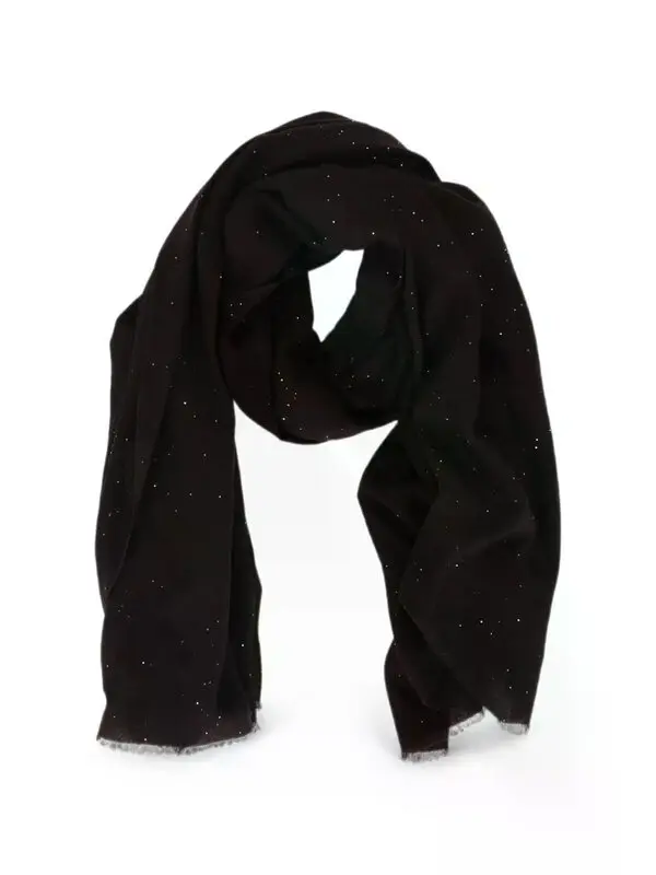 Faliero Sarti Raissa Sequin-embellished Scarf - Brown