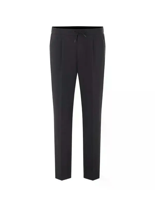 Herno Drawstring-waist Straight-leg Trousers