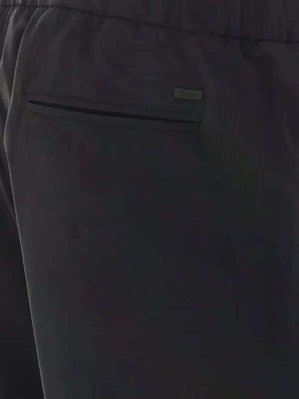 Herno Drawstring-waist Straight-leg Trousers