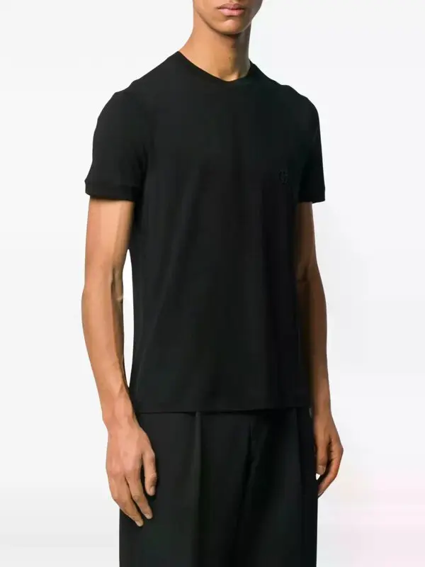Giorgio Armani Ga Logo-embroidered T-shirt