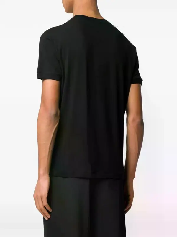 Giorgio Armani Ga Logo-embroidered T-shirt