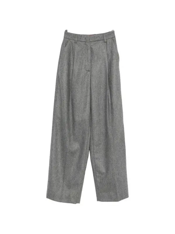 THELATEST Pleated Wide-leg Trousers