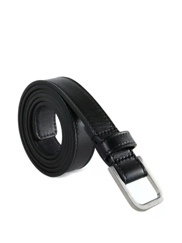 Saint Laurent Minimal Smooth Leather Belt
