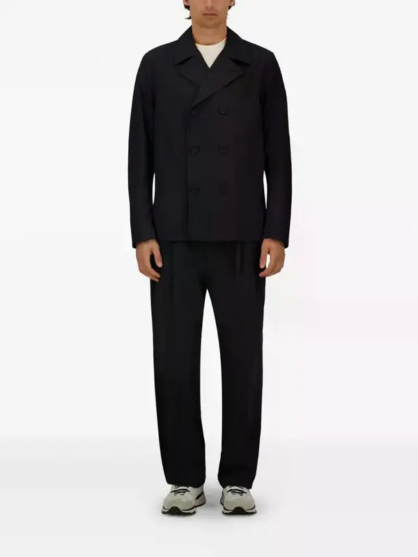 Herno Double-breasted Peacoat