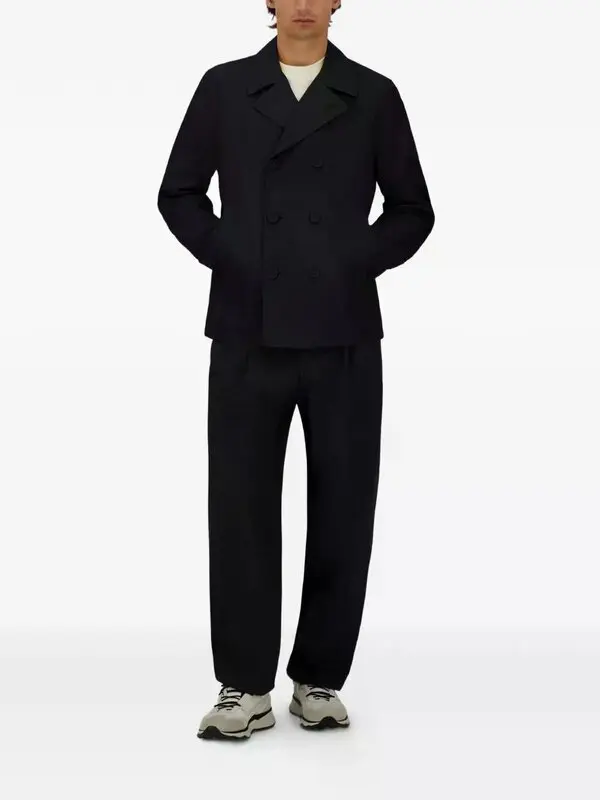 Herno Double-breasted Peacoat