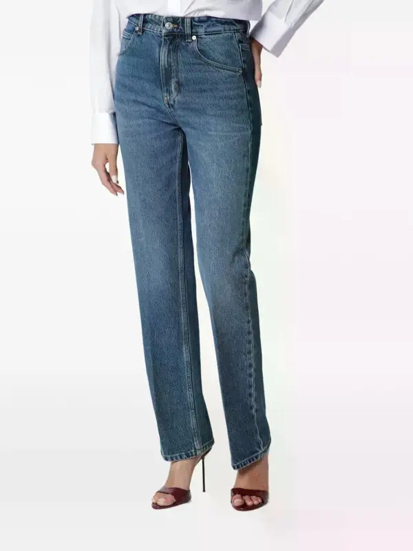 Victoria Beckham Julia High-rise Jeans - Blue