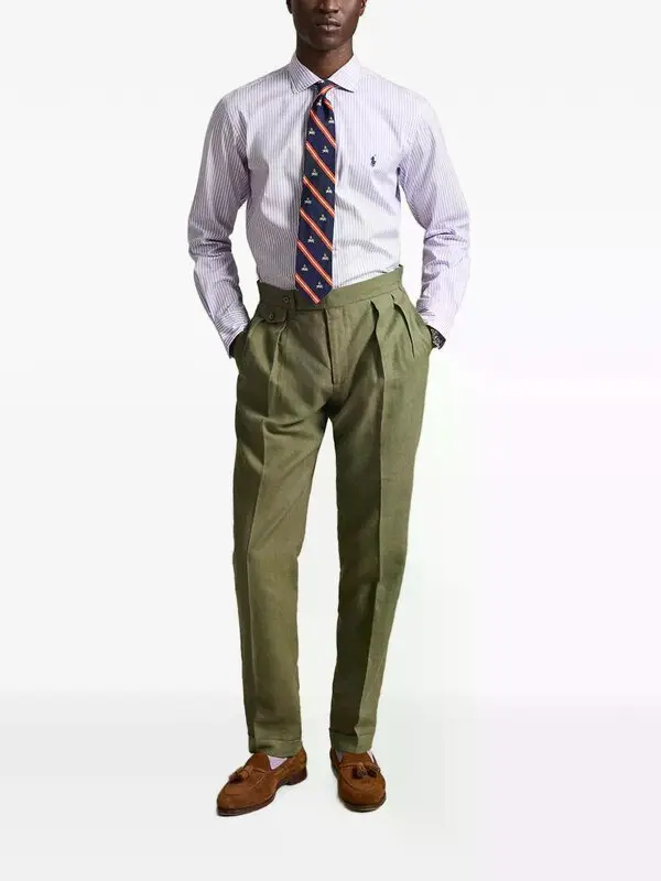 Polo Ralph Lauren Custom Fit Striped Poplin Shirt