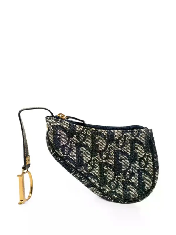 Dior 2002 Diorissimo Trotter Saddle Coin Pouch