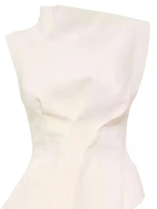 Acler Burbank Structured Top - Neutrals
