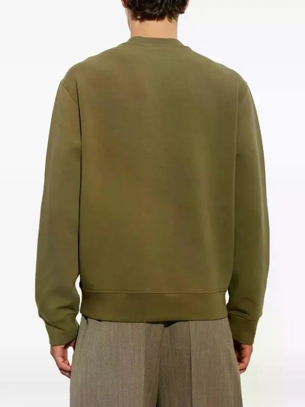 Emporio Armani Sweatshirt Essential In Cotton Double Jersey