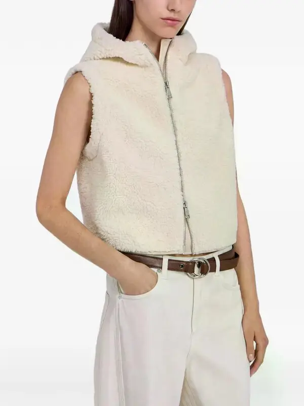 Ermanno Scervino Reversible Hooded Gilet