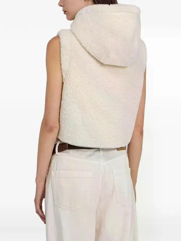 Ermanno Scervino Reversible Hooded Gilet