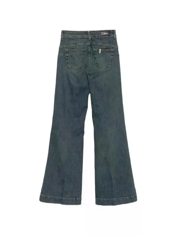 Liu Jo Button-detail Flared Jeans