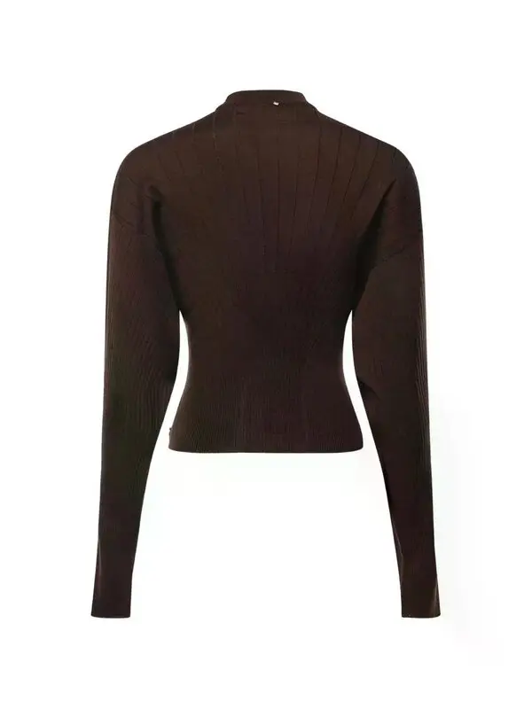 Sportmax Ribbed Virgin Wool Jumper