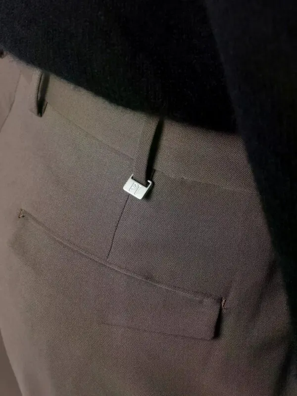 PT TORINO Pressed-crease Tailored Trousers
