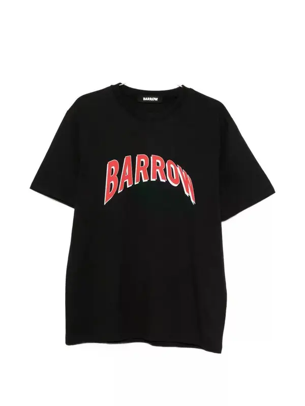 BARROW Logo-print Short-sleeves T-shirt