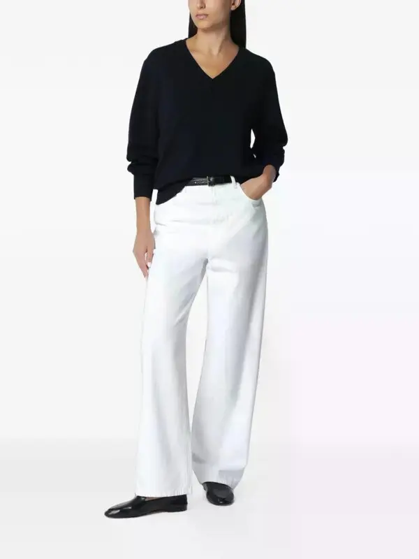 RÓHE Merino Wool V-neck Sweater