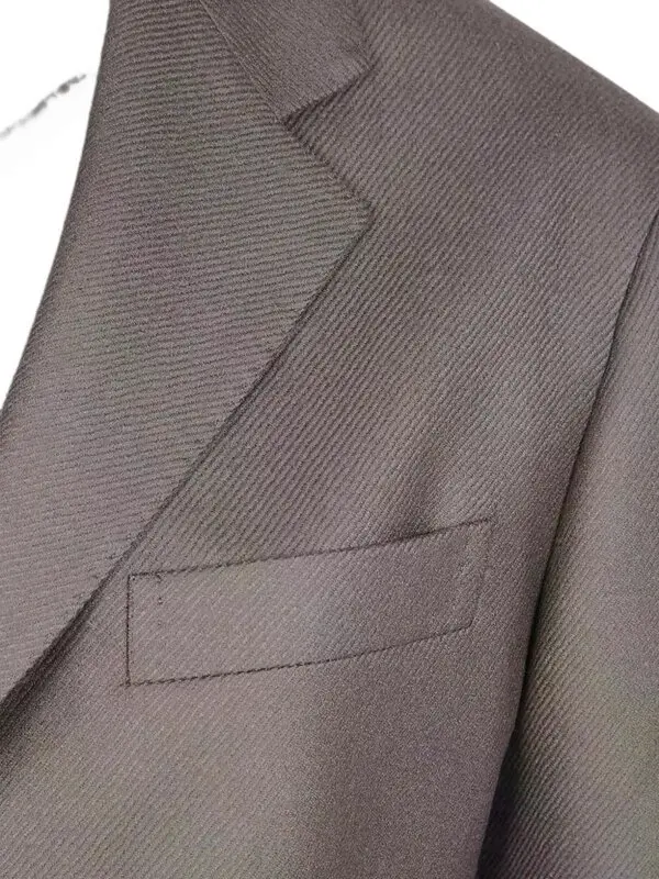 Tagliatore Twill Single-breasted Blazer