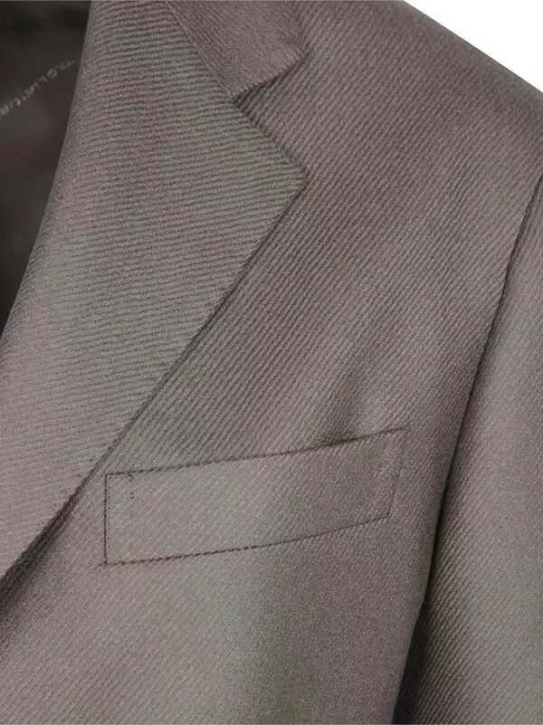 Tagliatore Twill Single-breasted Blazer