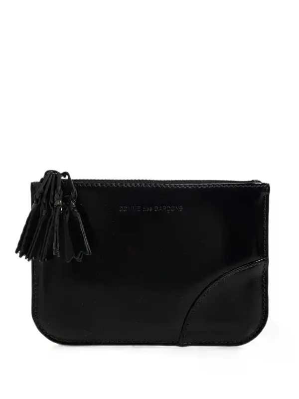 Comme Des Garçons Zipper Medley Tassel-detail Leather Wallet