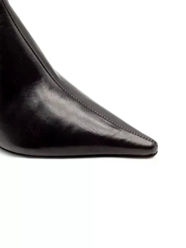Roberto Festa Buckle-strap Pointed-toe Ankle Boots