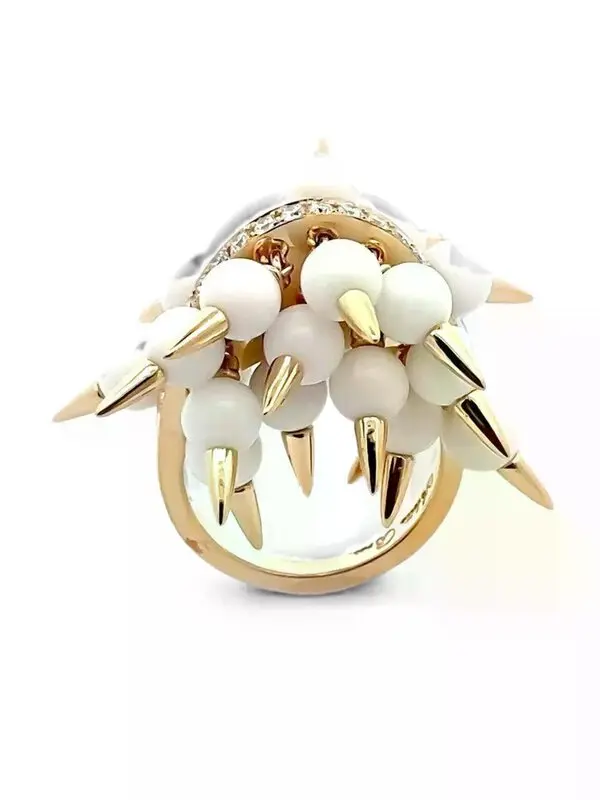 ALETTO BROTHERS Muse White Onyx And Diamond Ring