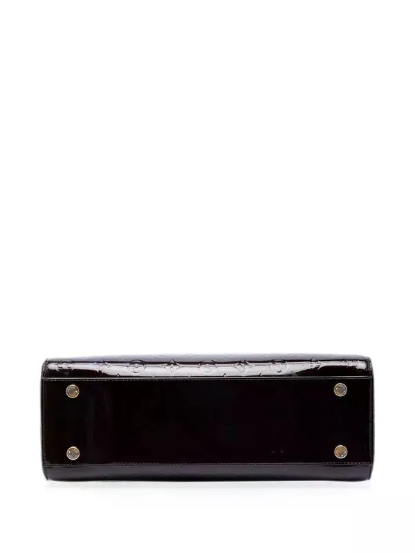 LOUIS VUITTON Monogram Vernis Brea Gm Satchel - Purple