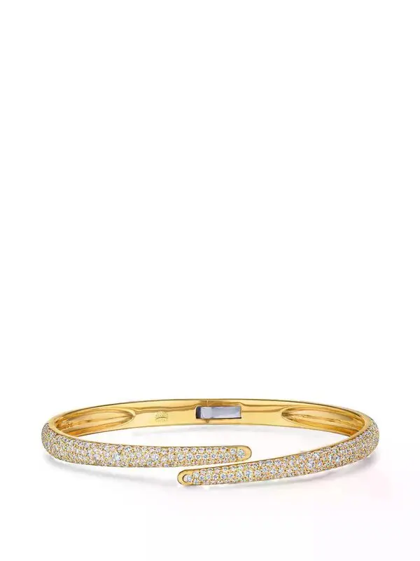 Kwiat Cobblestone Diamond Crossover Bangle