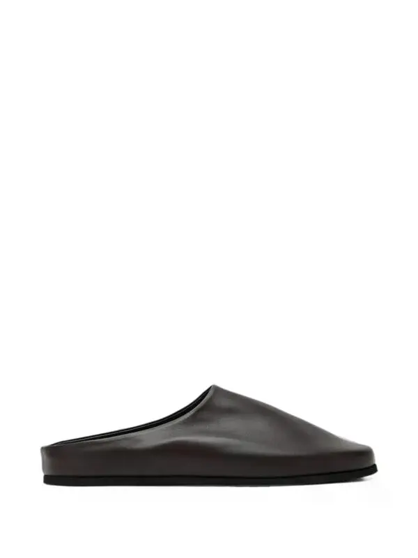 Dear Frances Vico Round-toe Mules - Brown