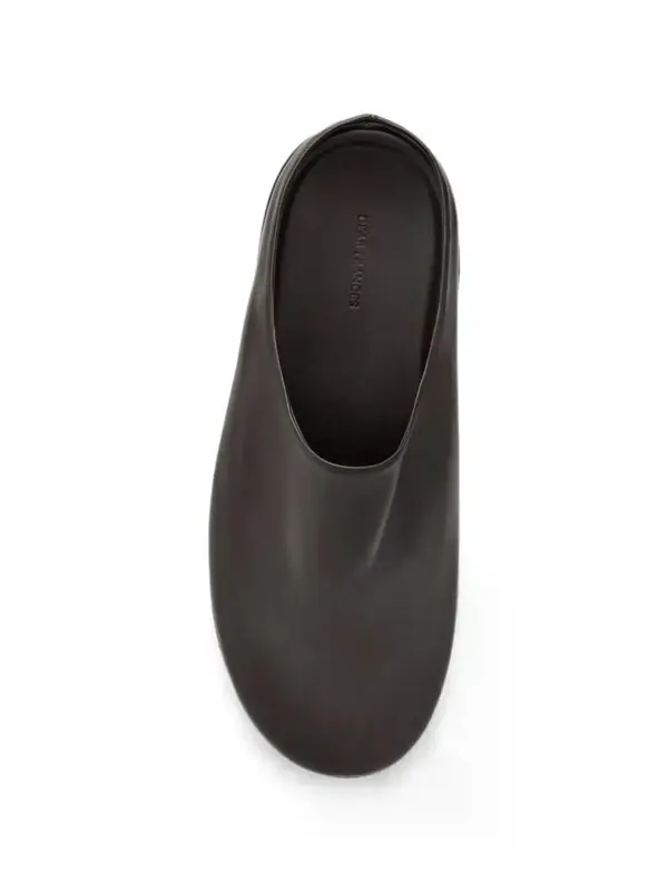 Dear Frances Vico Round-toe Mules - Brown