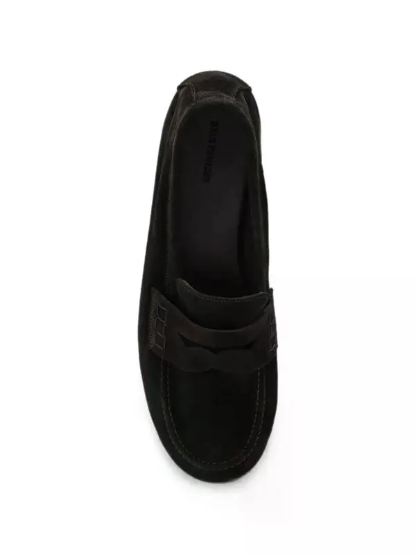 Dear Frances Balla Suede Loafers