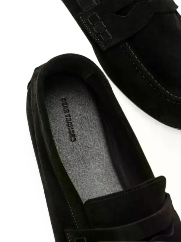 Dear Frances Balla Suede Loafers
