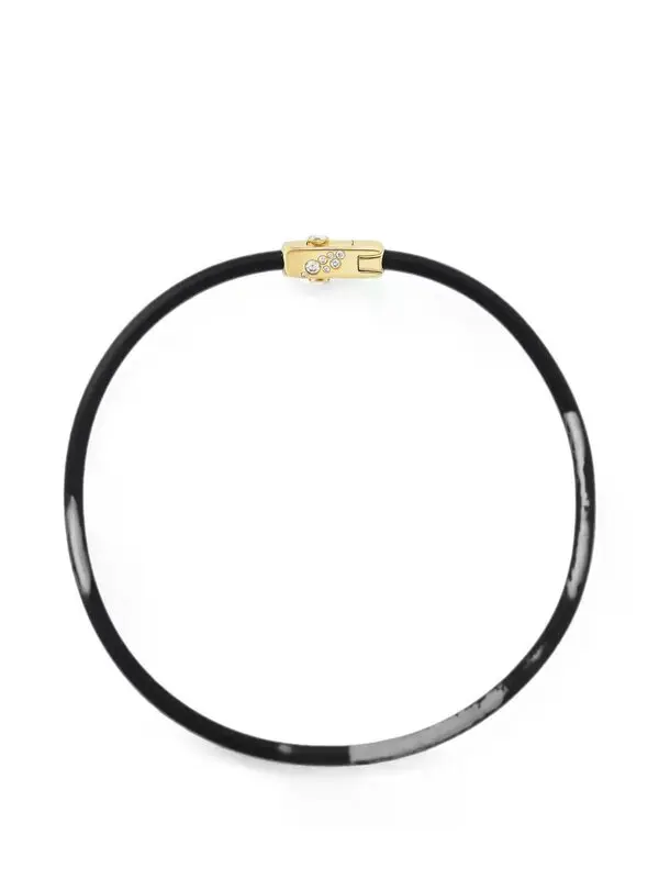 UNIFORM OBJECT Carbon Torque Diamond Necklace