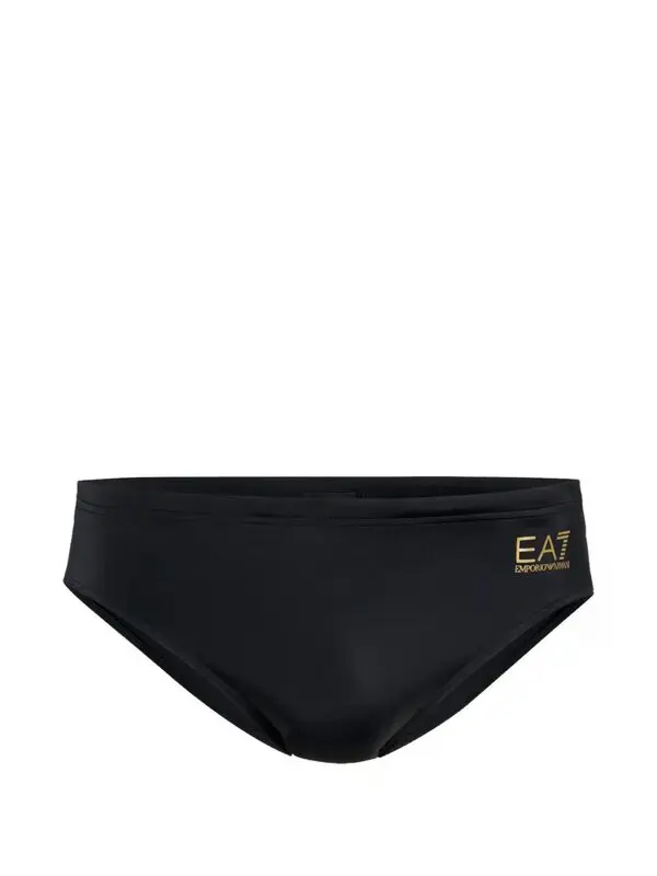 EA7 Logo-print Swimming Briefs