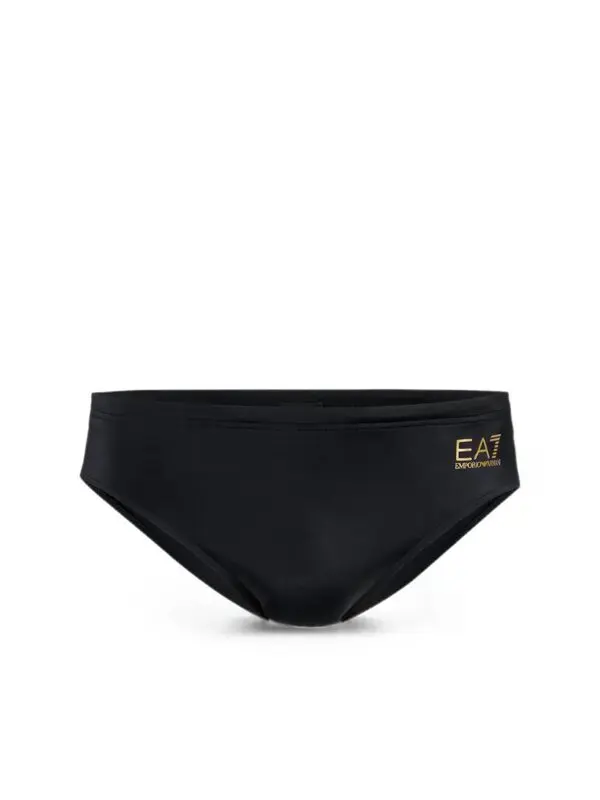 EA7 Logo-print Swimming Briefs