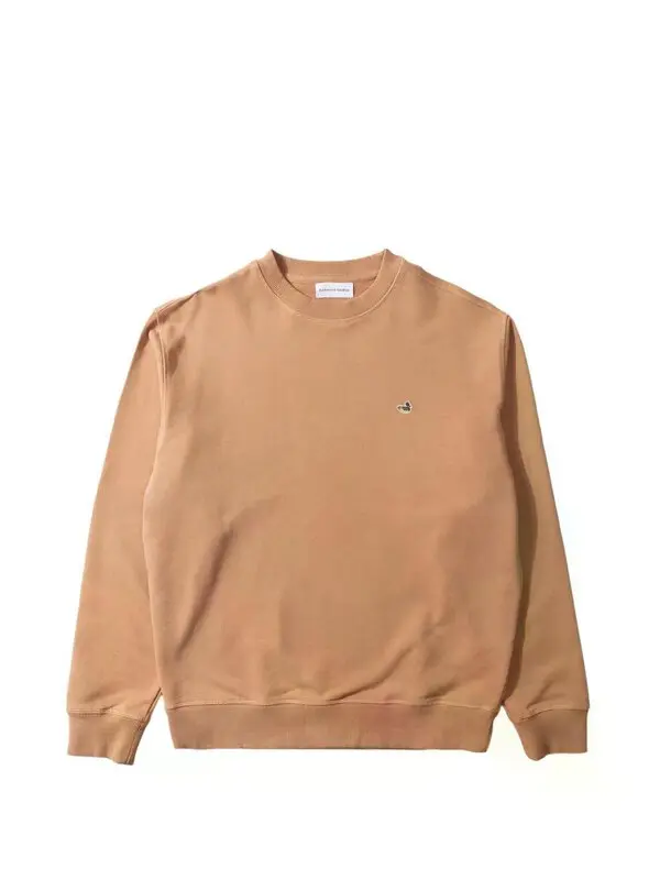 EDMMOND STUDIOS Duck Patch Crewneck Sweater - Orange