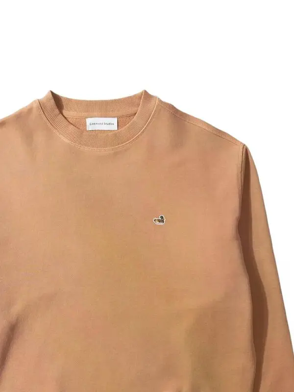 EDMMOND STUDIOS Duck Patch Crewneck Sweater - Orange